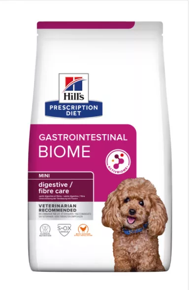 Hill's PD Canine GI Biome Mini gyógytáp 3kg - Vet-Plus