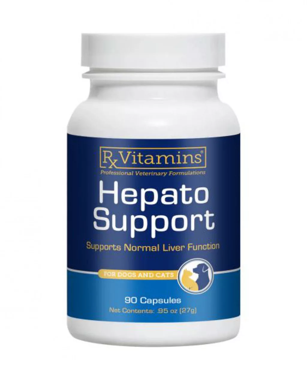 Rx Vitamins Hepato Support TM kapszula 90x - Vet-Plus Állatg